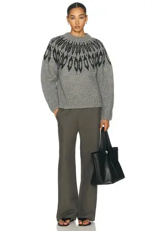 Altuzarra Coleman Sweater - Jet Melange