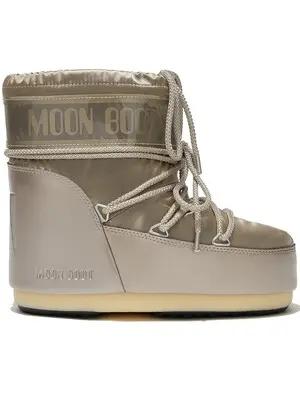 Moon Boot Mb Icon Low Glance Boots - Metallic