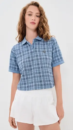 Nike Plaid Golf Polo