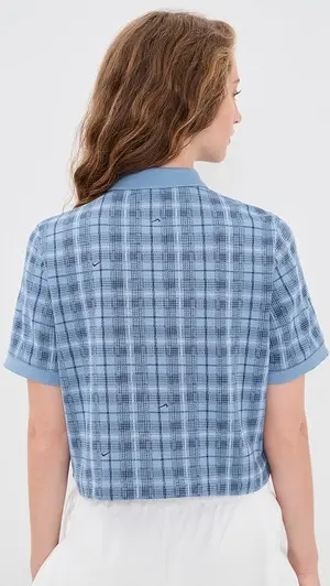 Nike Plaid Golf Polo