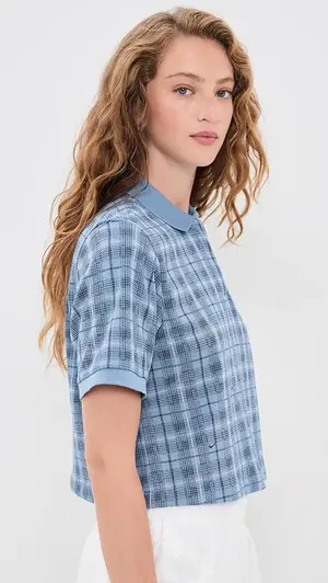 Nike Plaid Golf Polo