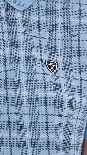 Nike Plaid Golf Polo