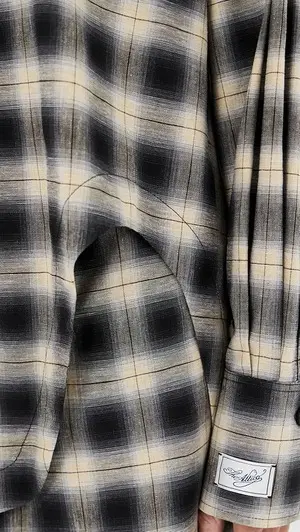 Attico Oversized Button Down Shirt
