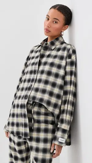Attico Oversized Button Down Shirt