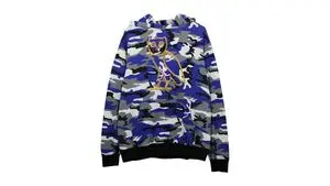 OVO Camo Og Owl Hoodie - Blue