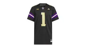 Adidas Huskies Premier Alternate Jersey - Washington Black