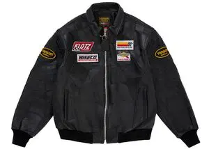 Supreme Vanson Leathers Spider-man Jacket