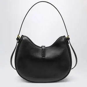 Versace Emblème Nappa Hobo Bag - Black