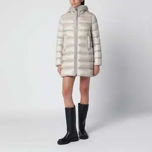 Moncler Pearl Nylon Laqué Down Jacket