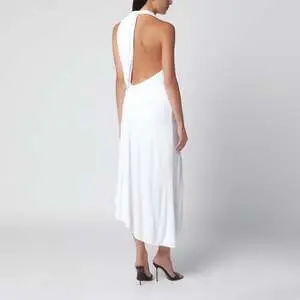 Christopher Esber Spire Cascade Viscose Midi Dress