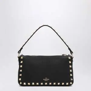 Valentino Garavani Small Rockstud Shoulder Bag - Black