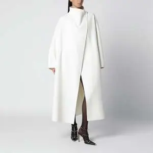 THE FRANKIE SHOP Leroy Wool Blend High-neck Coat