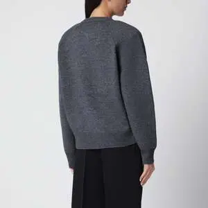 THE FRANKIE SHOP Dark Sweater In Wool Blend