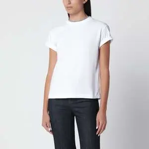 Brunello Cucinelli Crew-neck T-shirt With Monile Detail