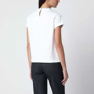 Brunello Cucinelli Crew-neck T-shirt With Monile Detail