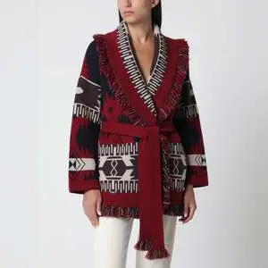 Alanui Icon Jacquard Cashmere Cardigan