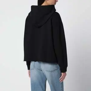 MAISON MARGIELA Cotton Hoodie With Numeric Logo Patch