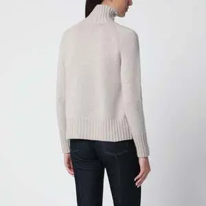Max Mara Turtleneck Sweater In Wool And Cashmere
