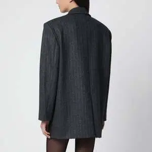 Andamane Margaux And Black Textured Jacket