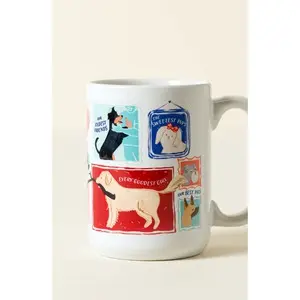 UNCOMMON GOODS Dog Lover Interactive Qr Mug - Multi