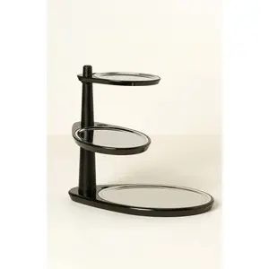 UNCOMMON GOODS Space-saving Swivel Serving Stand - Multi