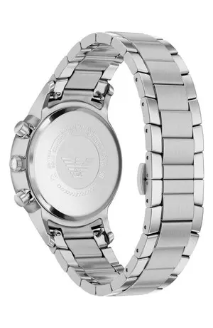 Emporio Armani Chronograph Stainless Steel Bracelet Watch