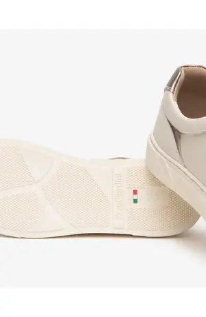 NEROGIARDINI Low Top Side Zip Sneaker