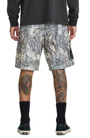 Rvca X Tapout Printed Mesh Shorts