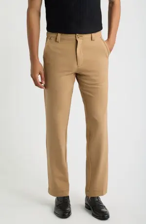 BOSS H-kent Performance Trousers - Tan