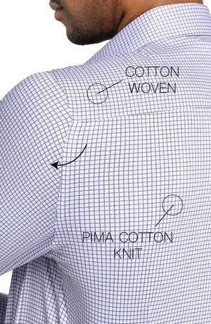 W.R.K Slim Fit Check Reworked Button-up Shirt