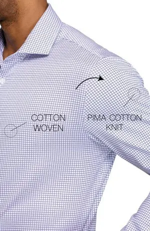W.R.K Slim Fit Check Reworked Button-up Shirt
