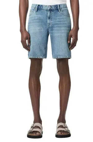 ALLSAINTS Switch Slim Fit Denim Shorts - Light Indigo