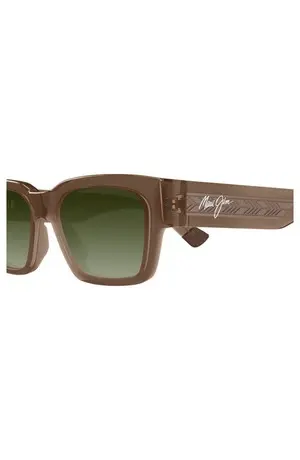 Maui Jim Kenui 59mm Polarizedplus2® Square Sunglasses