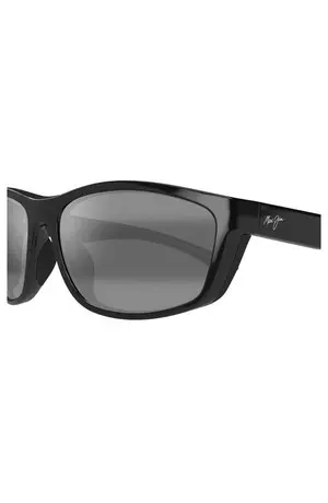 Maui Jim Nuu Landing 62mm Polarizedplus2® Oversize Rectangular Sunglasses