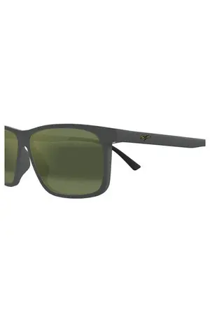 Maui Jim Pulama 53mm Polarizedplus2® Rectangular Sunglasses