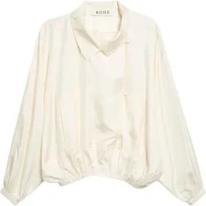 RÓHE Silk Anorak - Cream