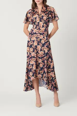 Shoshanna Apollo Floral Cinnie Dress