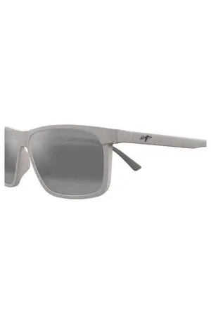 Maui Jim Pulama 56mm Polarizedplus2® Rectangular Sunglasses