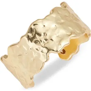 KARINE SULTAN Molten Band Ring - Gold
