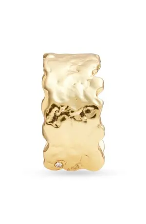 KARINE SULTAN Molten Band Ring