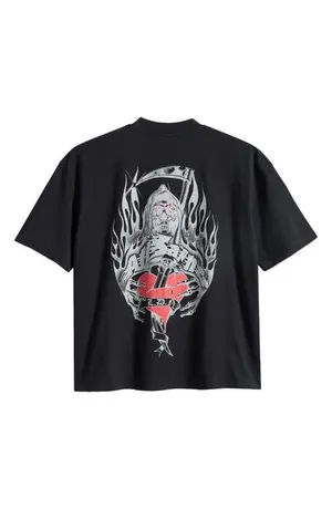 ALLSAINTS Scimitar Graphic Organic Cotton T-shirt