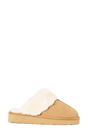 Minnetonka Chesney Hi Scuff Slipper - Cinnamon