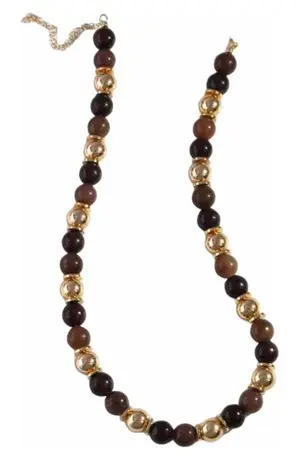 MACRAE & CO. Gilded Beaded Necklace