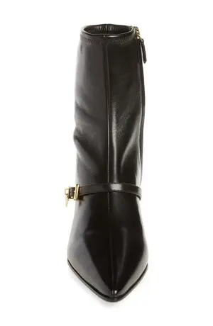 Prada Stretch Leather Ankle Boot
