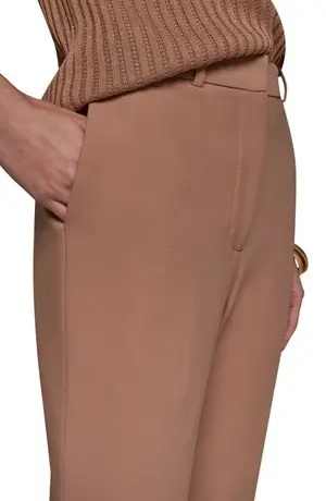Donna Karan New York Flat Front Ankle Pants