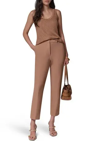 Donna Karan New York Flat Front Ankle Pants