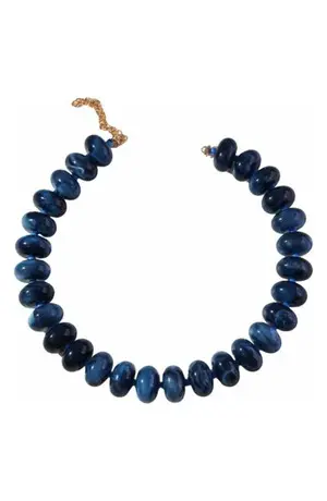 MACRAE & CO. Highlands Bauble Collar Necklace - Navy