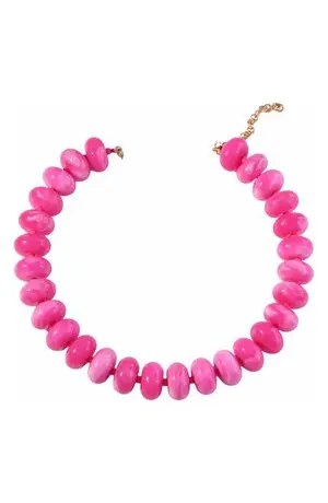 MACRAE & CO. MacRae & Co. Highlands Bauble Collar Necklace Pink