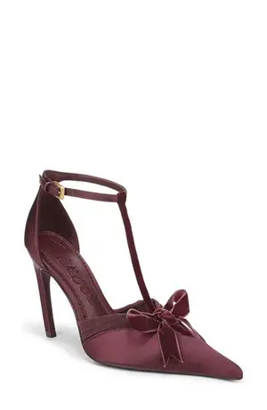 CIRCUS NY BY SAM EDELMAN Odina T-strap Pump - Chianti