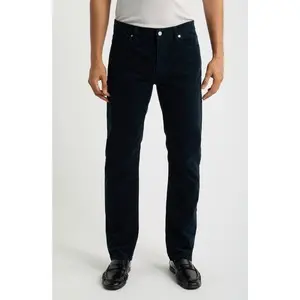 FRAME Modern Fit Straight Leg Stretch Corduroy Pants - Dark Navy